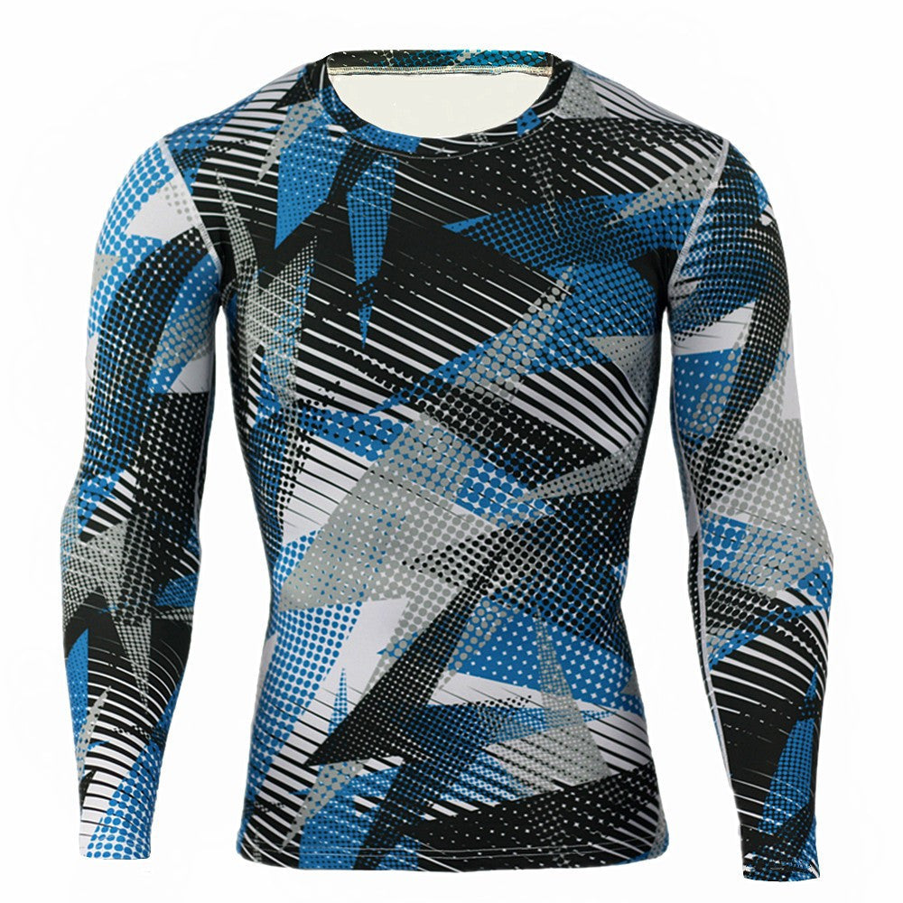 ARMY CAMOUFLAGE Long Sleeve Compression Shirt for Men – ME SUPERHERO