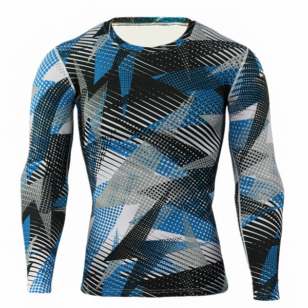 ARMY CAMOUFLAGE Long Sleeve Compression Shirt for Men – ME SUPERHERO