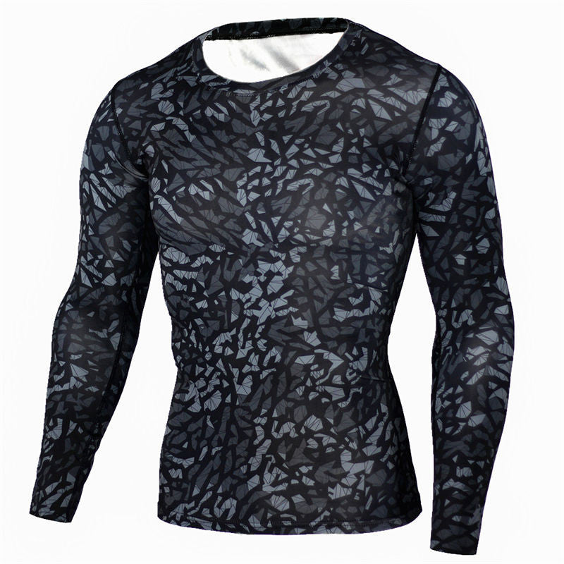 ARMY CAMOUFLAGE Compression Long Sleeve Shirt for Men – ME SUPERHERO