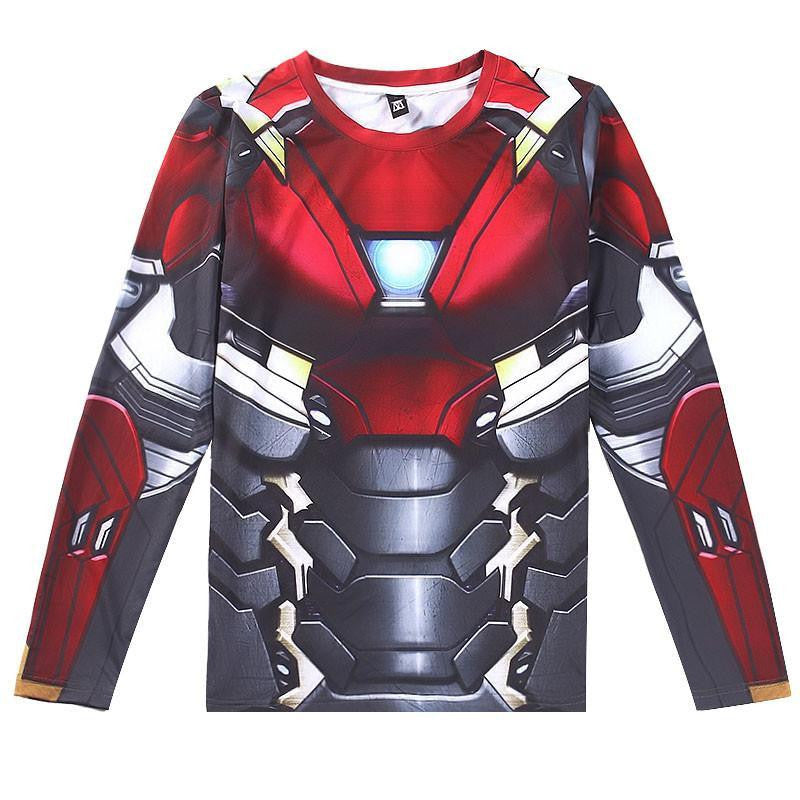 IRON MAN Compression Shirt for Men – ME SUPERHERO