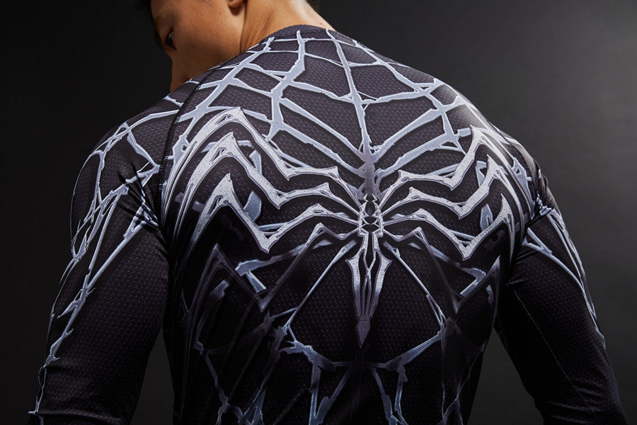 VENOM Long Sleeve Compression Shirt for Men – ME SUPERHERO